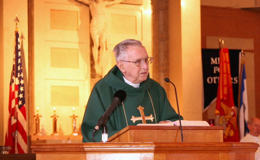 Fr. Norman O'Neal Celebrates 90th Birthday | Jesuit High School of New ...