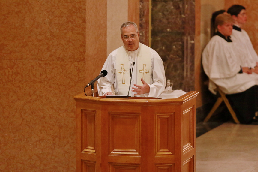 Large Congregation Pays Respect to Fr. Raymond Fitzgerald, S.J ...
