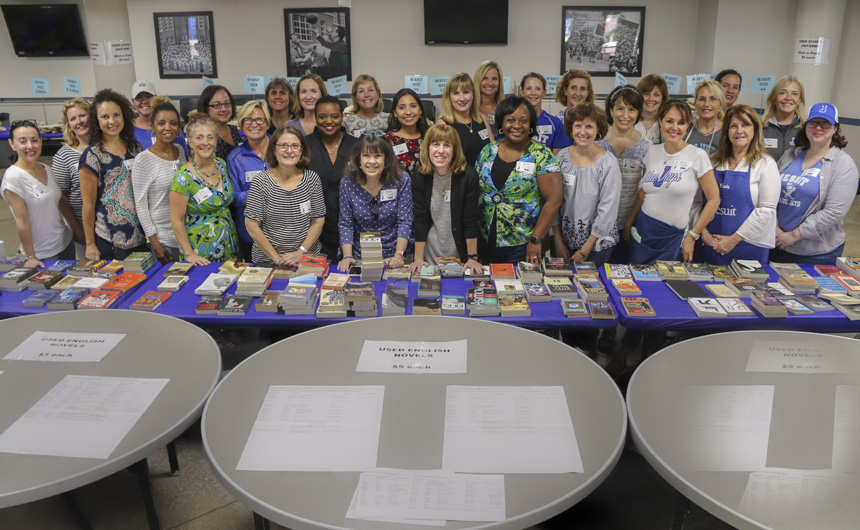 Parents Find Great Deals at Used Book, Uniform, and Novel Sale | Jesuit ...