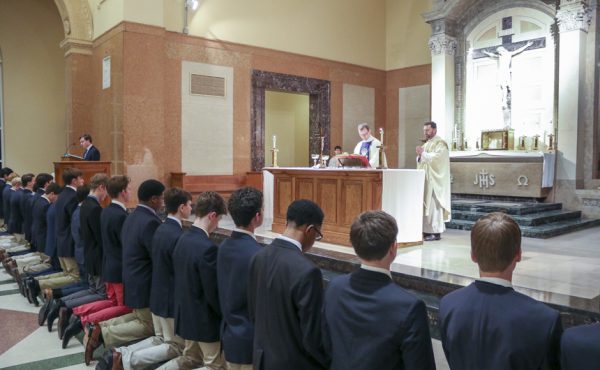 Sodality of Our Lady Inducts 35 New Members | Jesuit High School of New ...