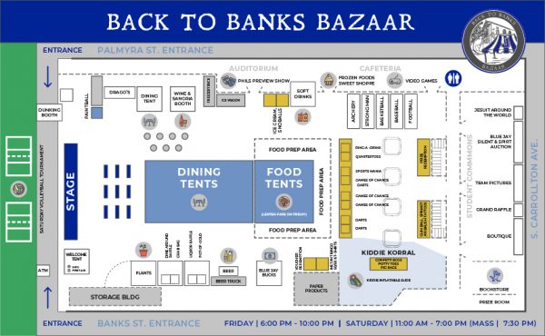 Event Guide for the Back to Banks Bazaar | Jesuit High School of New ...