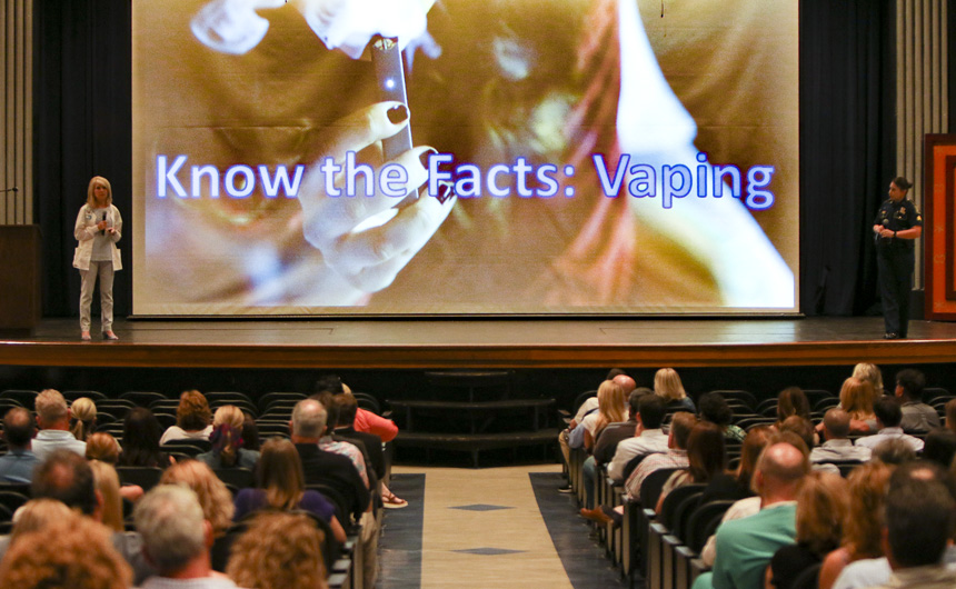 Town Hall Meeting Addresses the Dangers of Vaping | Jesuit High School ...