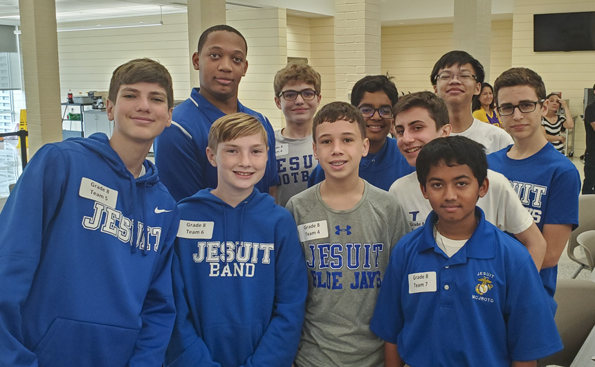 Chi Alpha Mu Earns High Marks at Middle School Math Tournament | Jesuit ...