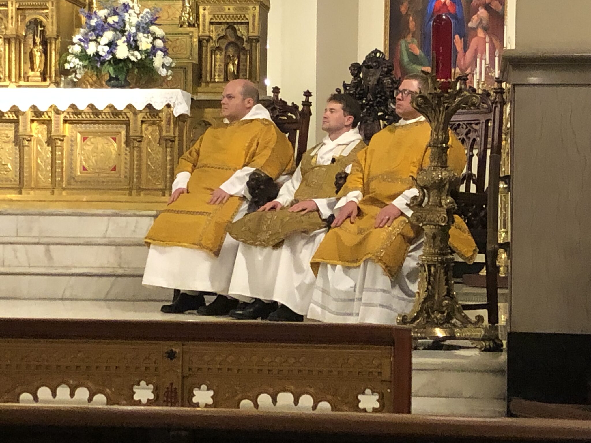 Jesuits Concelebrate with Fr. Reginald Bruce Hoefer, O.P. '09 | Jesuit ...