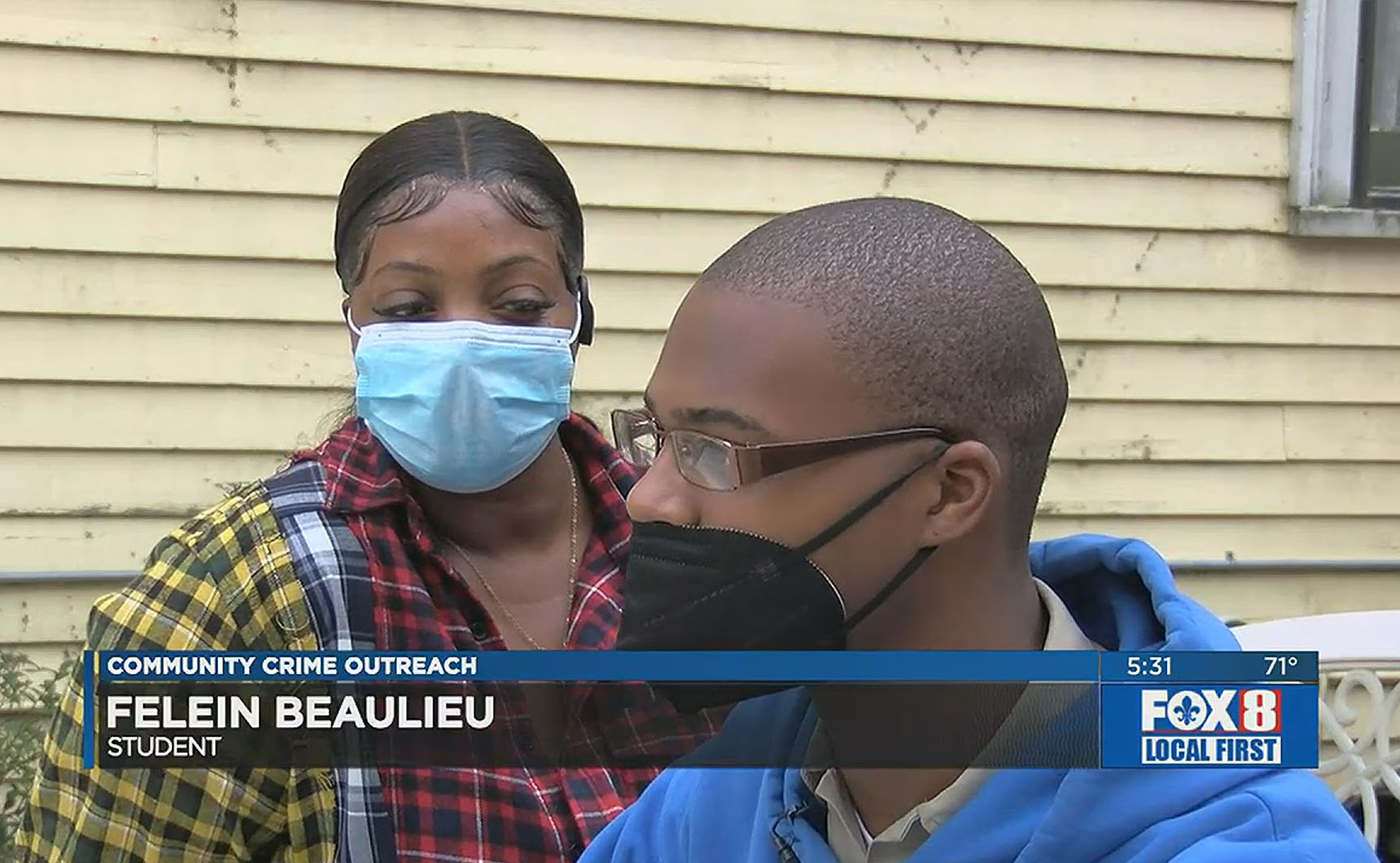 Sophomore Felein Beaulieu and Wade Trosclair '07 Featured by WVUE ...