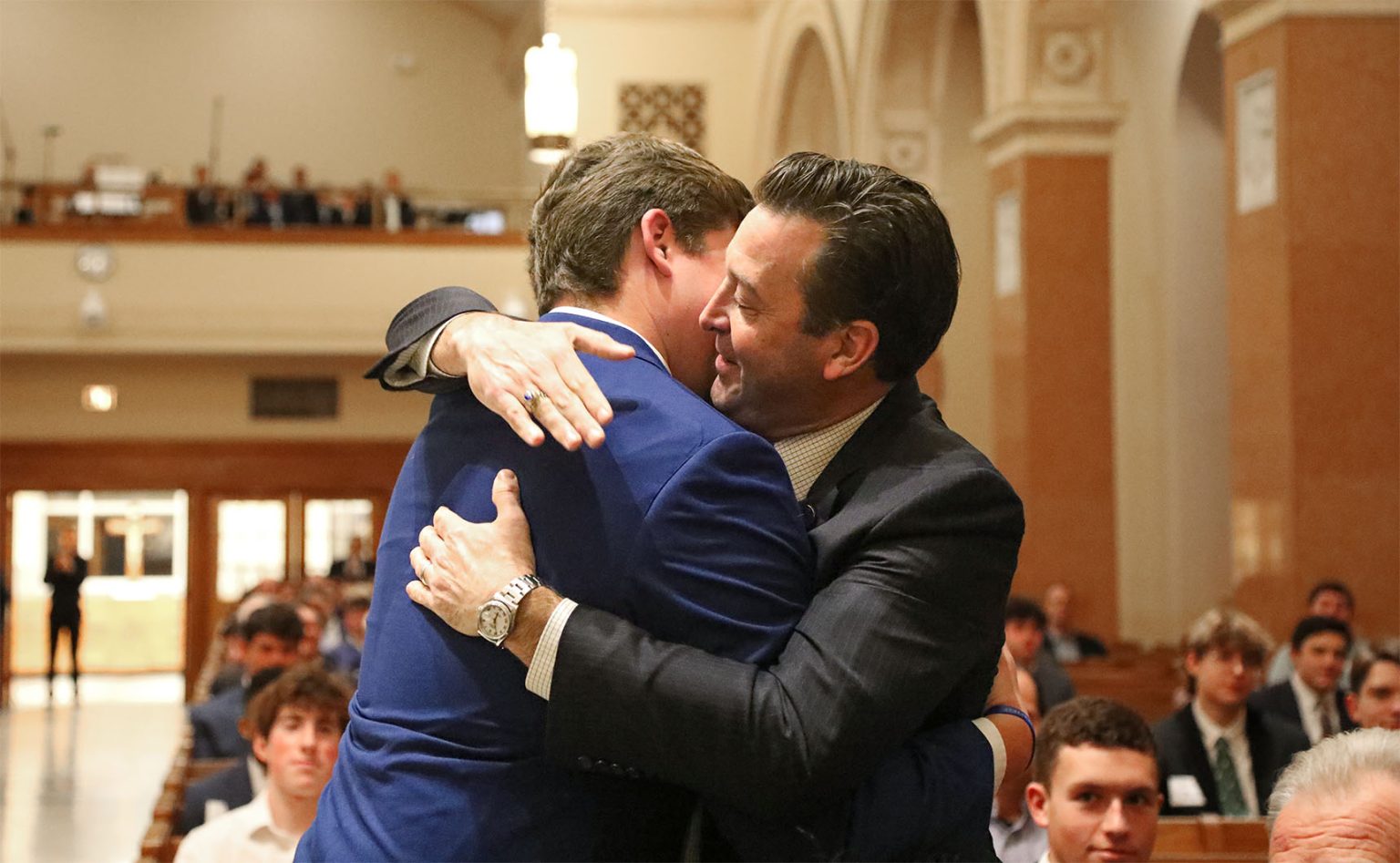 Blue Jays and Their Dads Celebrate Annual Father-Son Mass | Jesuit High ...