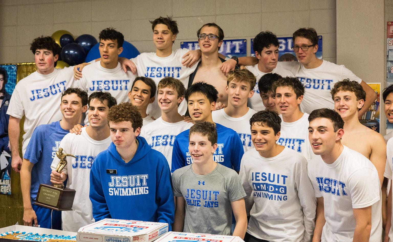 Swimmers Carry on Tradition with 41st Consecutive District Championship | Jesuit High School of ...