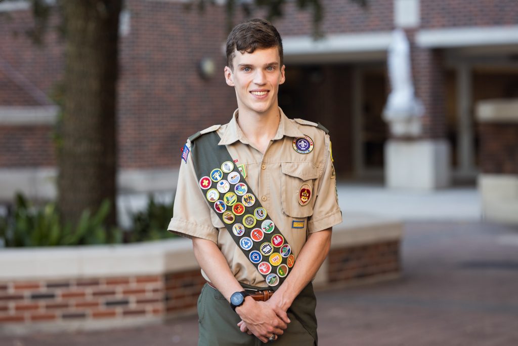 Senior Luke Hunter Achieves Eagle Scout Rank | Jesuit High School of ...
