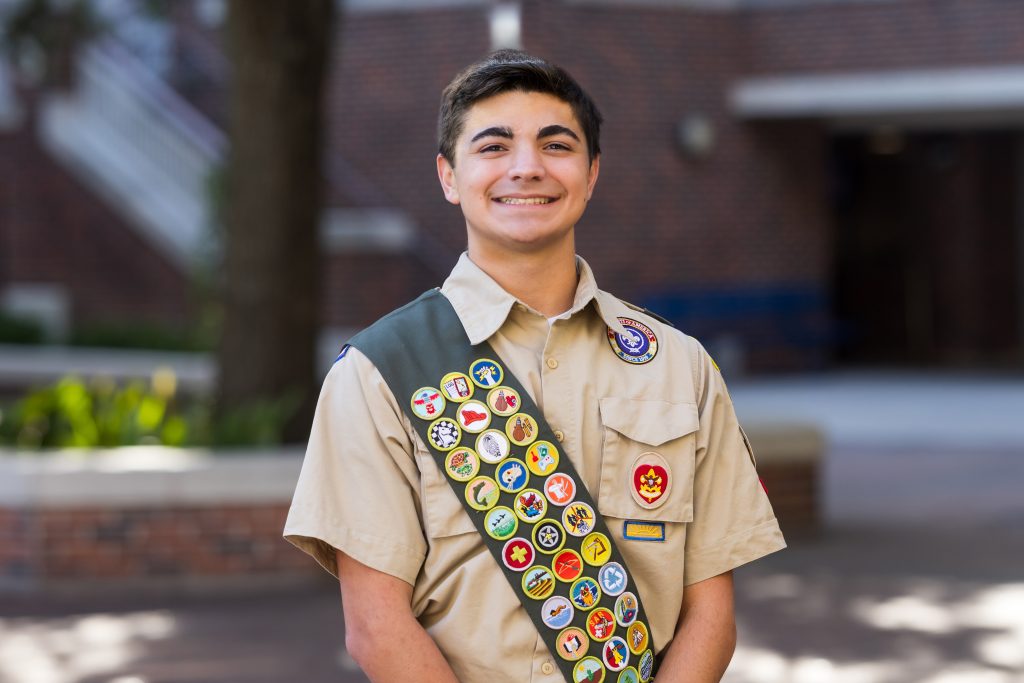 Ryan Chaix ’25 Earns Eagle Scout Rank | Jesuit High School of New Orleans