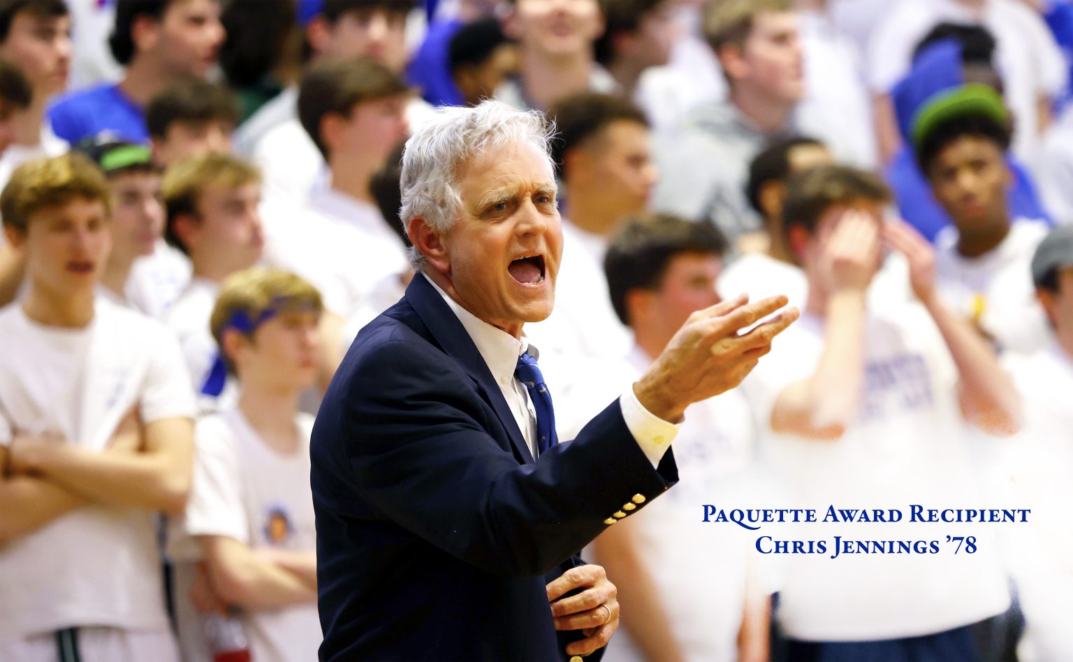 Head Basketball Coach Christopher Jennings ’78 Receives John Paquette Award | Jesuit High School ...