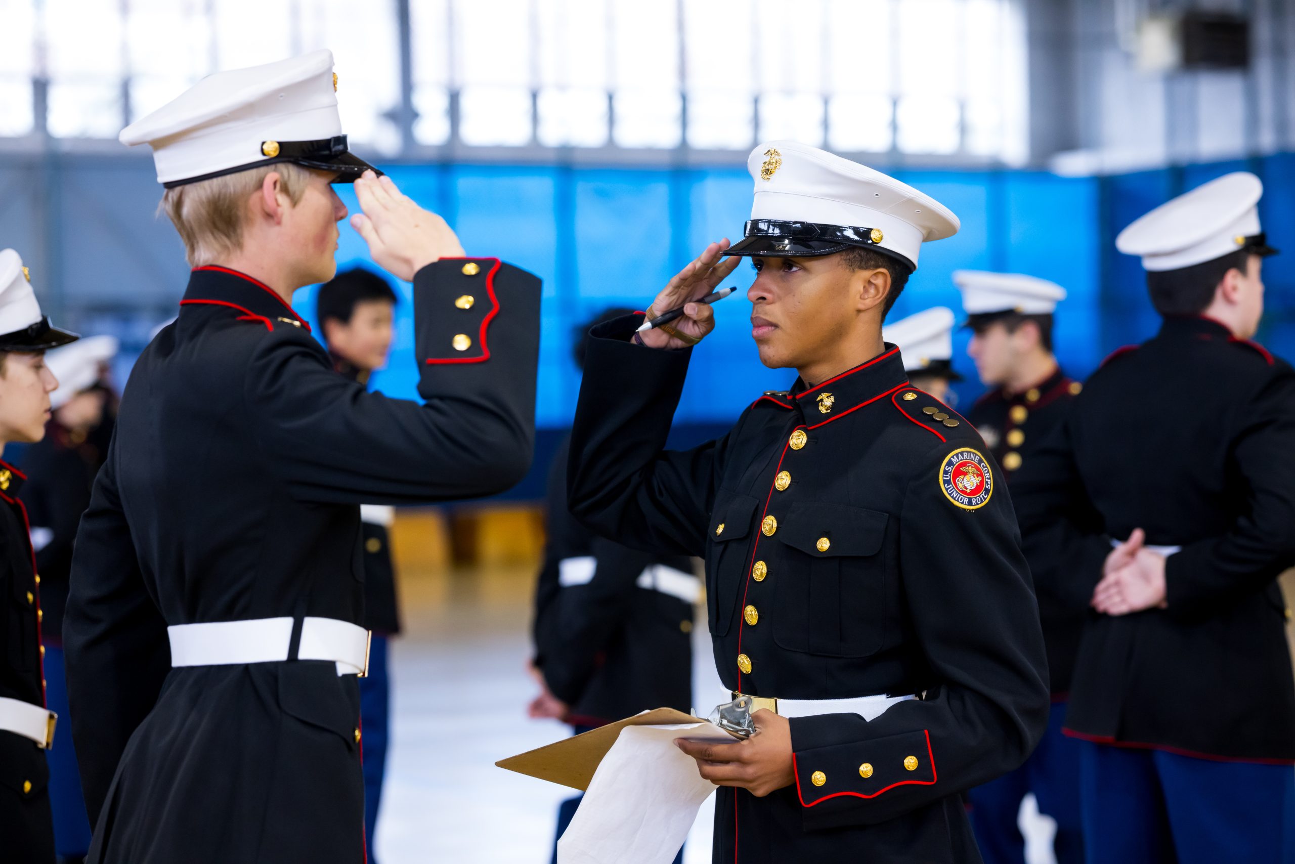Cadets Shine at MCJROTC Annual Inspection | Jesuit High School of New ...