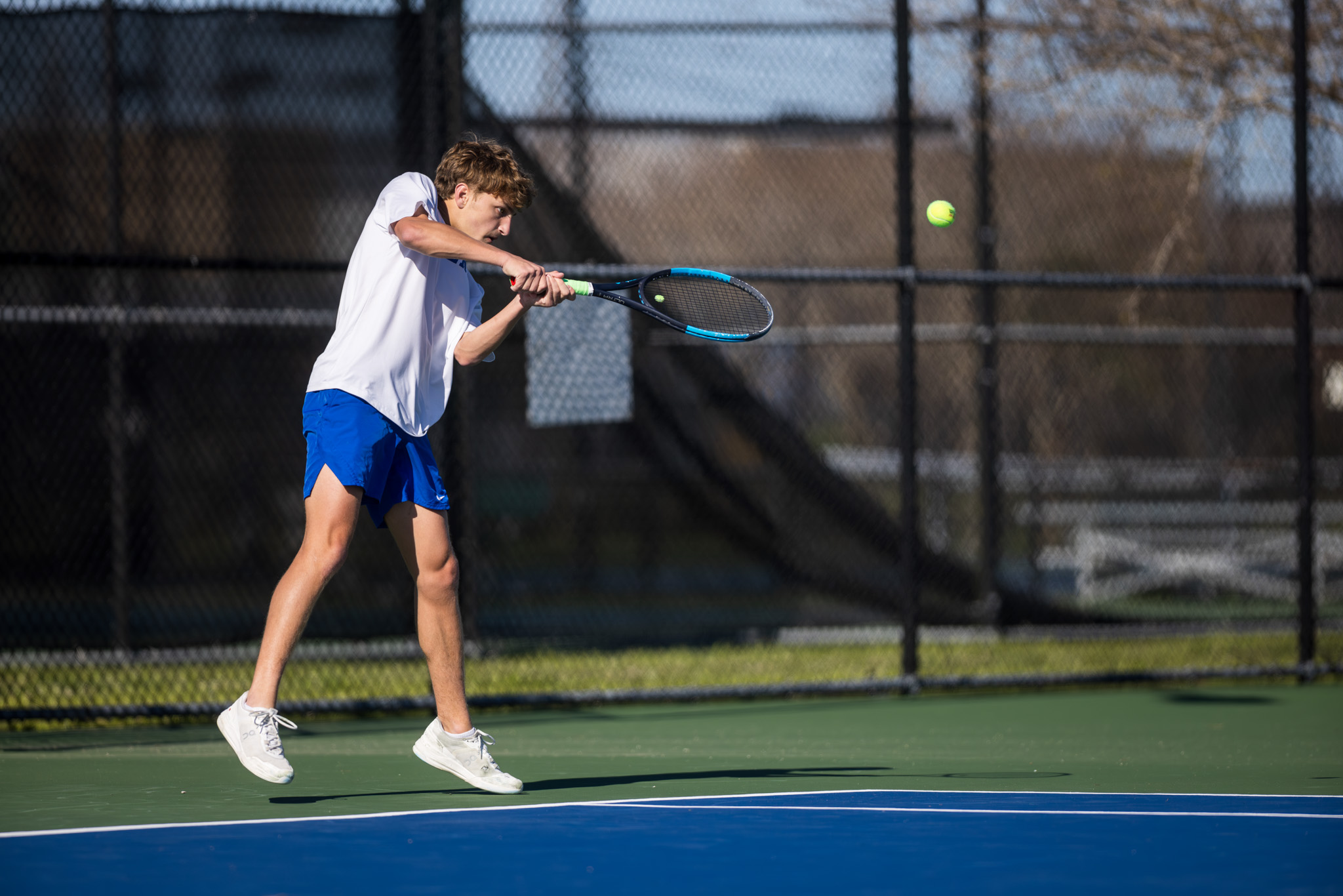 Tennis Builds Momentum Behind Young Core, Defeats Newman 5–2 | Jesuit ...